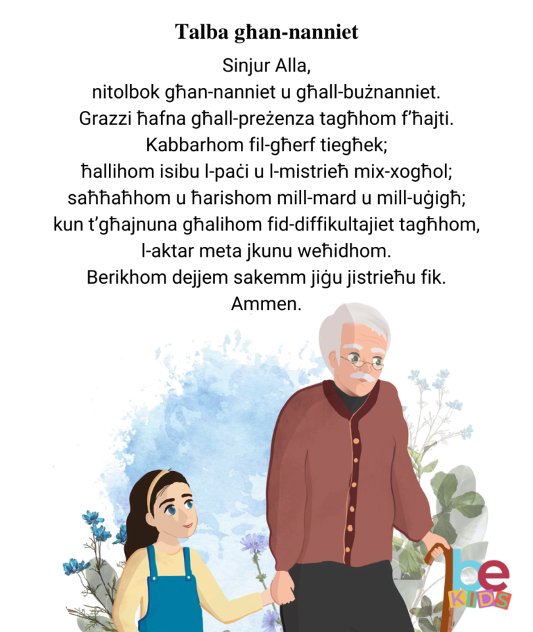 Talb ta’ matul il-jum - BeKids