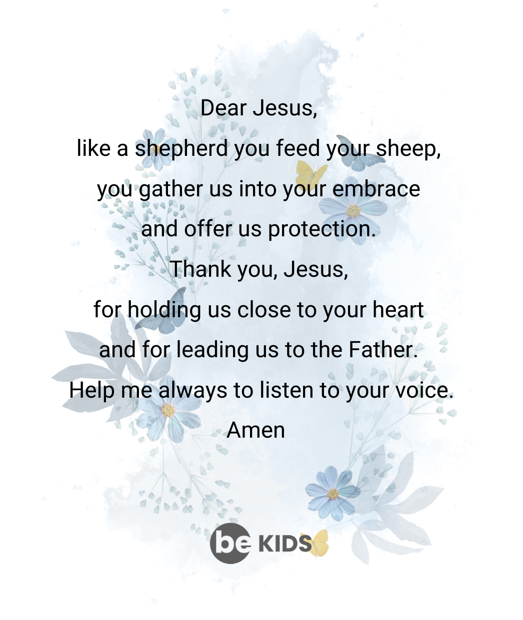 The good shepherd - BeKids