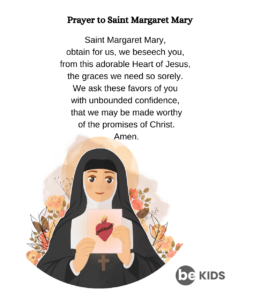 Saint Margaret Mary Alacoque - BeKids
