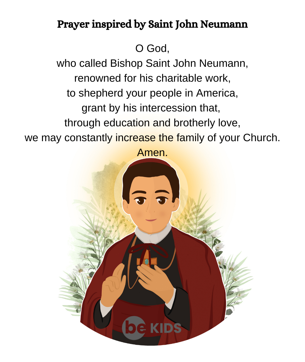Saint John Neumann - BeKids