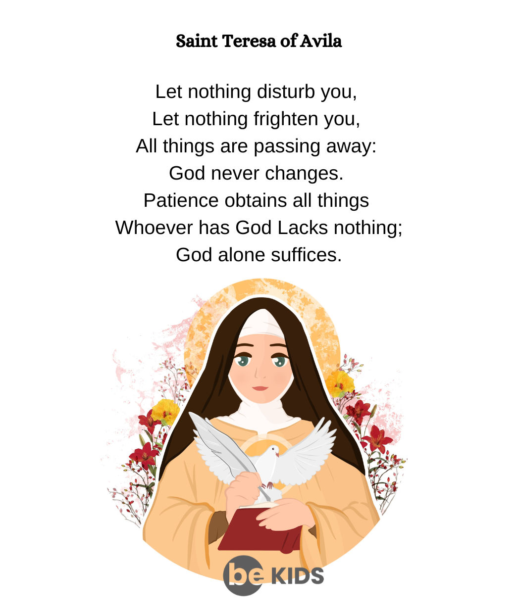 Saint Teresa of Avila - BeKids