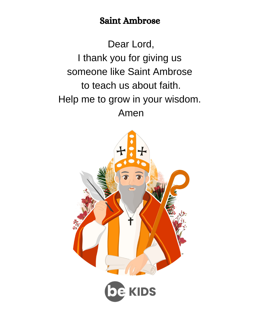 Saint Ambrose - BeKids